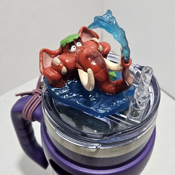 Disney | Kitchen | Disneys Tarzan Vintage Elephant Drink Cup Top | Poshmark